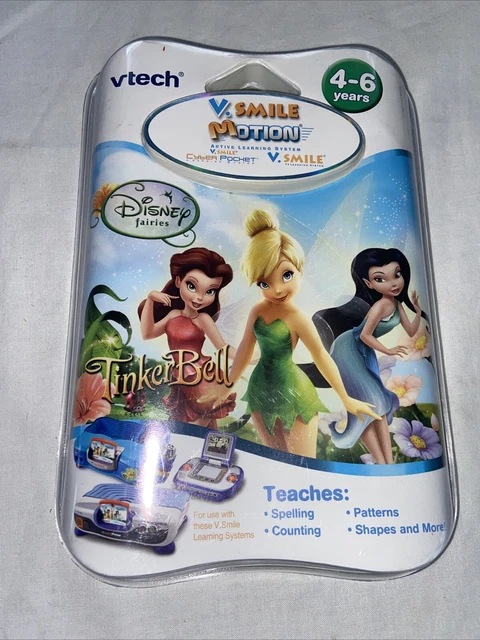 VTECH VSMILE MOTION Learning Game Disney Fairies, New Toys And Games £ ...