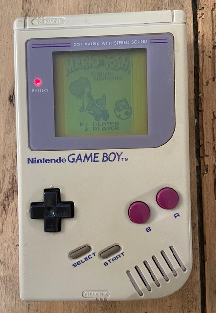 CONSOLE NINTENDO GAME Boy Fat DMG 01 Fonctionne Mais A Réparer EUR 41 ...