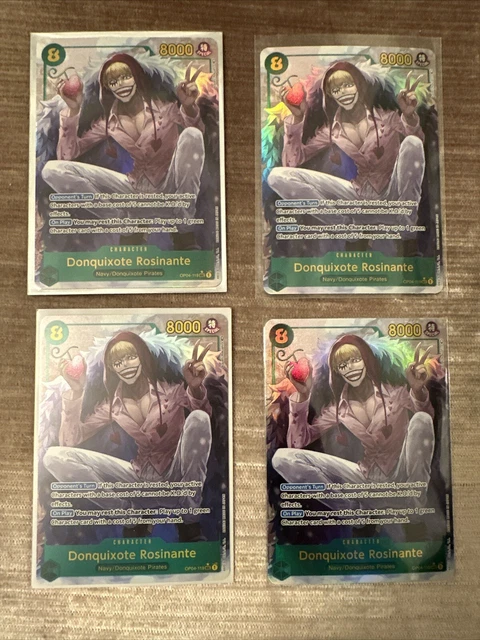 ONE PIECE TCG Kingdoms of Intrigue! OP04-119 Donquixote Rosinante Alt ...