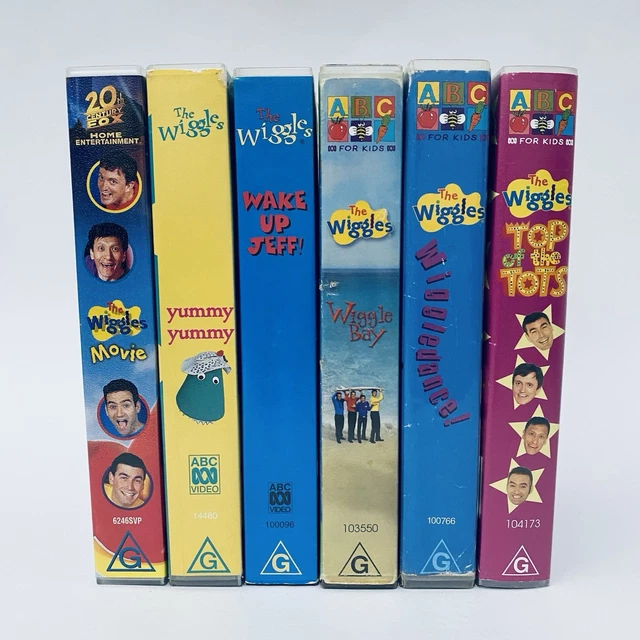 THE WIGGLES VHS Video Tape Bundle ABC Kids TV Show 1990s 2000s Original ...