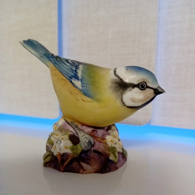 ROYAL WORCESTER FIGURINE Bird Matt BLUE TIT RW 3199. £3.84 - PicClick UK