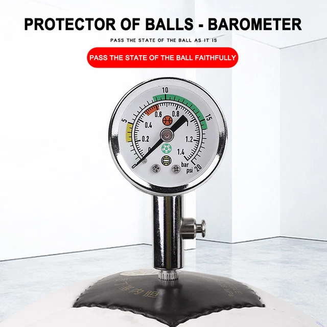 FOOTBALL BAROMETER INFLATABLE Soccer Ball Barometers Sport Measuring ...