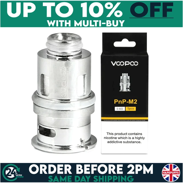 VOOPOO VINCI PNP Coils Drag X C1 TM1 TM2 TR1 VM1 VM3 VM4 VM5 VM6 Mesh Coil Pk 5 £11.95 - PicClick UK