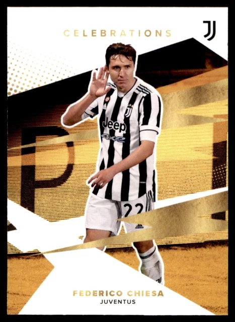 TOPPS JUVENTUS (2021-2022) Signature Celebrations Federico Chiesa Nr ...