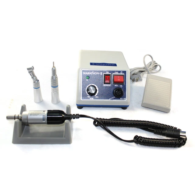 DENTAL LAB ELECTRIC Marathon Motor Micromotor Machine w/Handpiece 35K ...