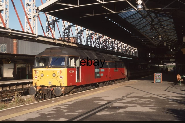 35MM RAILWAY SLIDE- Diesel Electric Class 47. 47784 @ Chester £2.99 ...
