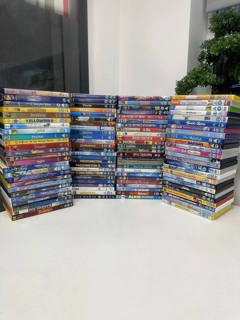 50 KIDS DVDS Bundle Joblot Carboot Movies Children’s Toddler baby £22. ...
