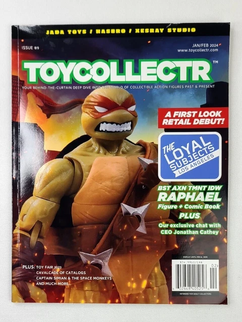 TOY COLLECTOR MAGAZINE January February 2024 Issue #9 Hasbro Jada ...