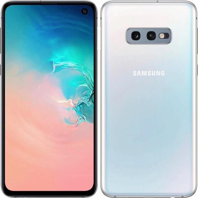 SAMSUNG GALAXY S10E 128 Go Blanc Prisme Reconditionné Très bon état EUR ...