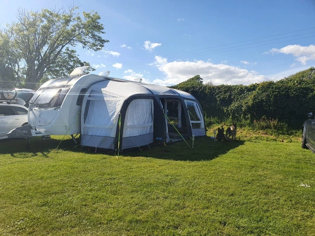 KAMPA RALLY CLUB Air Plus 390 LH Pro Caravan Awning £363.72 - PicClick UK