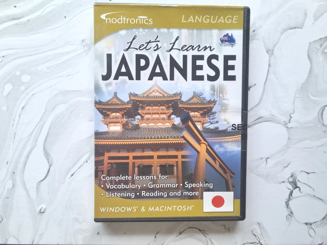 LETS LEARN JAPANESE - PC CD ROM 1999 Windows 98 $12.41 - PicClick AU