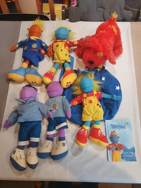 THE TWEENIES JAKE, Milo, Bella, Fizz & Doodles Plush Bundle 1998 ...