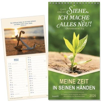 MEINE ZEIT IN seinen Händen 2026 | Kalender | 9783754840061 EUR 9,95 ...