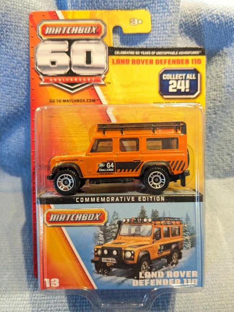 MATCHBOX 60TH ANNIVERSARY Land Rover Defender 110 G4 Challenge £34.99 ...