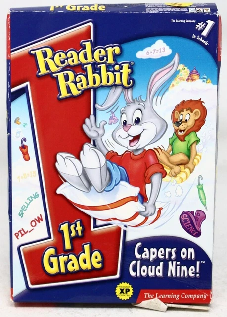 READER RABBIT 1ST Grade: Capers on Cloud Nine (Windows/Mac, 2001) $24. ...