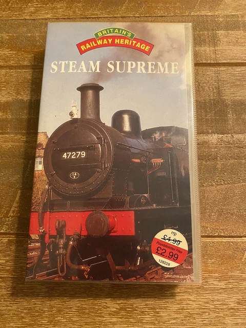STEAM SUPREME VHS Video British Railway Heritage 57 Minutes Jinty ...