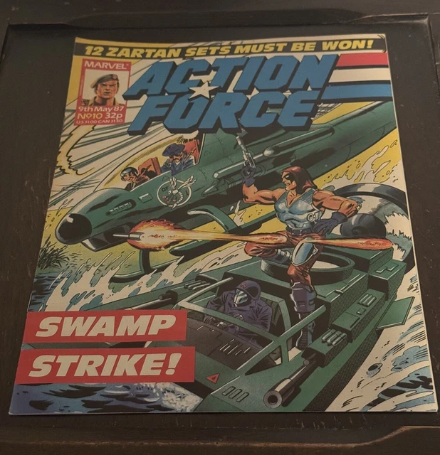 ACTION FORCE (GI Joe) Issue No 10 Magazine MARVEL COMICS £6.85 ...