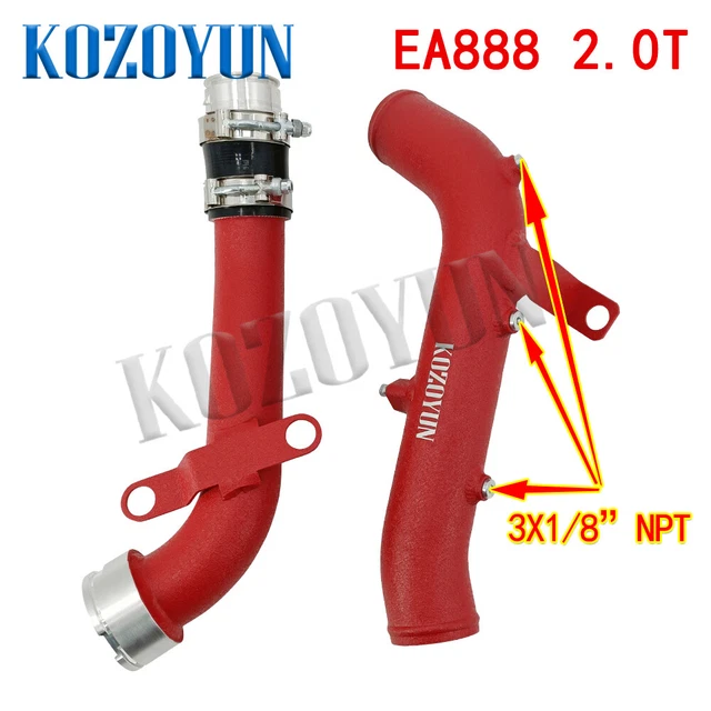 WATER- METHANOL INJECTION charge pipe turbo for Golf GTI MK5 MK6 TT A3 ...