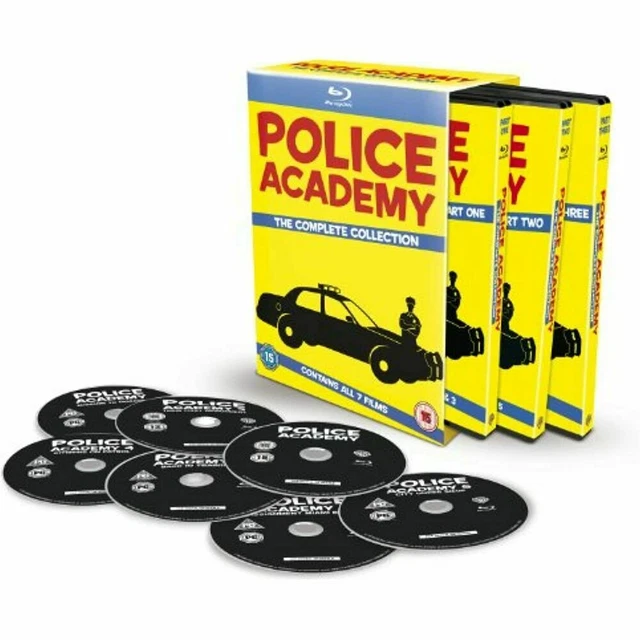 POLICE ACADEMY: THE Complete Collection Blu-ray [Region Free] 7-Movie ...