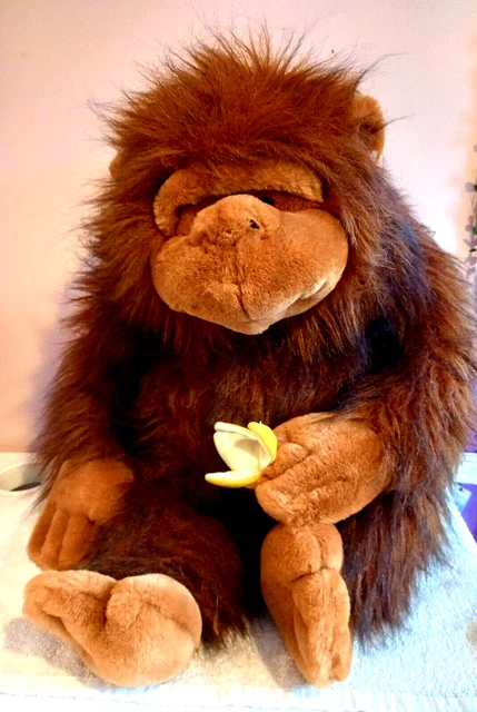 KEEL SIMPLY SOFT Collection Large Orangutan Soft Toy Plush Gorilla ...