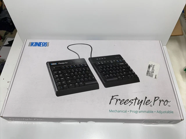KINESIS FREESTYLE PRO Ergonomic Split mechanical Programmable Keyboard ...