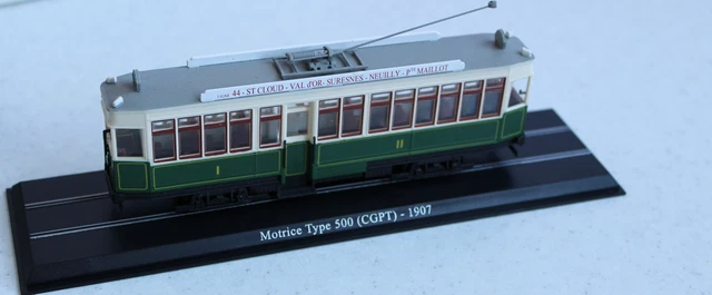 NEUF EN BOÎTE ouverte TRAMWAY " MOTRICE Type 500 (CGPT ) " Editions ...