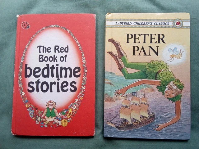 'THE RED BOOK of Bedtime Stories' Ladybird Books +'Peter Pan Childrens ...