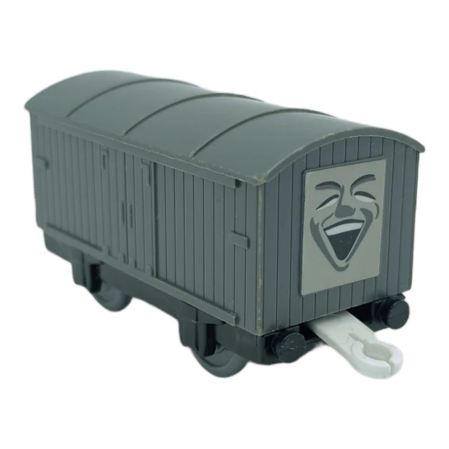 LAUGHING TROUBLESOME TRUCK Tomy Thomas Trackmaster Covered Brake Van ...