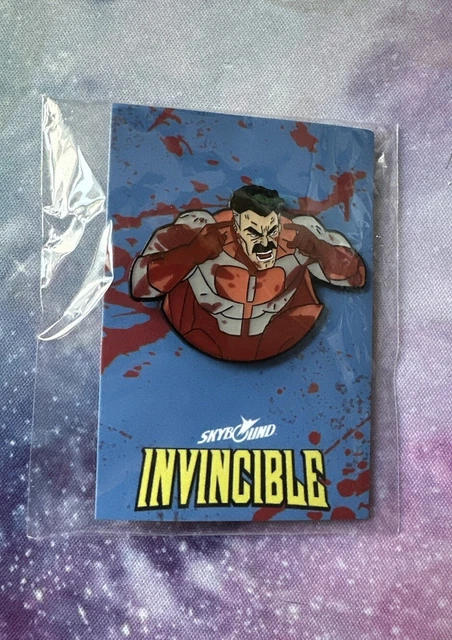 INVINCIBLE OMNI MAN THINK MARK Bloody Meme Pin SDCC 2023 Skybound ...