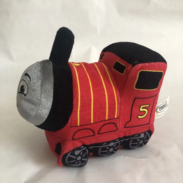 THOMAS THE TANK Engine & Friends Talking James Number 5 Soft Plush Toy ...