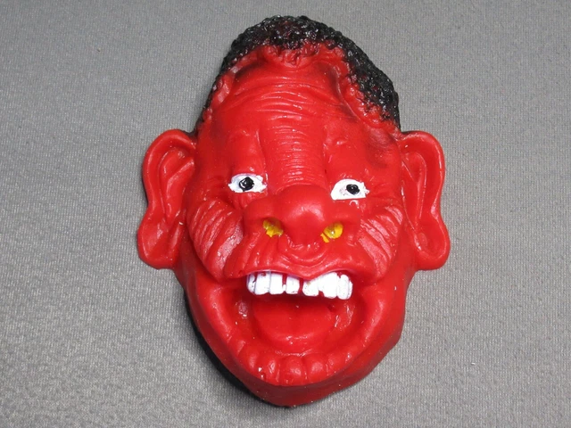 VINTAGE CHEEKY CHEEKS Rubber Jungle Native Jiggler 1970s Hong Kong Ben ...