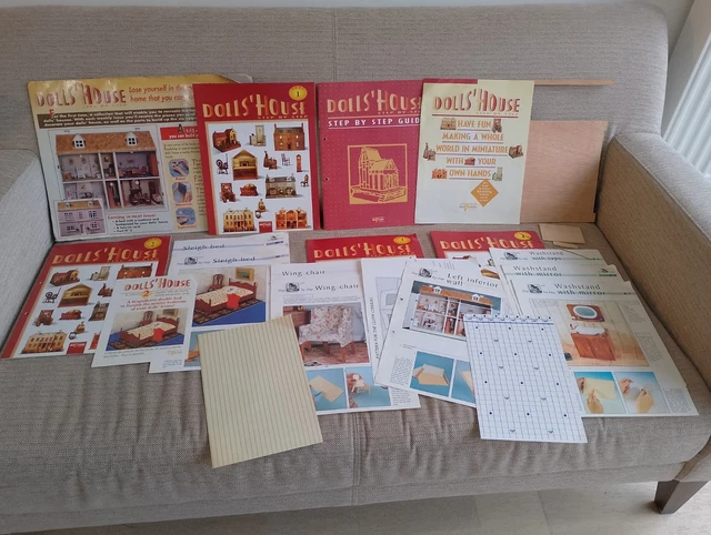 DOLLS HOUSE STEP By Step Magazine And Kits - Issues 1 to 4 Bundle ...