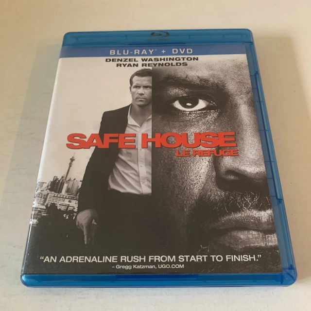 SAFE HOUSE WITH Denzel Washington and Ryan Reynolds Blu-ray Only $5.99 ...
