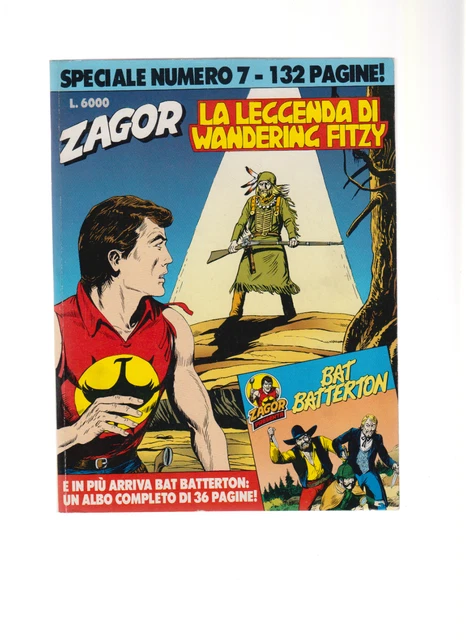 ZAGOR SPECIALE Numero 7 - 132 Pagine - Sergio Bonelli Editore 1995 EUR 9,99 - PicClick DE