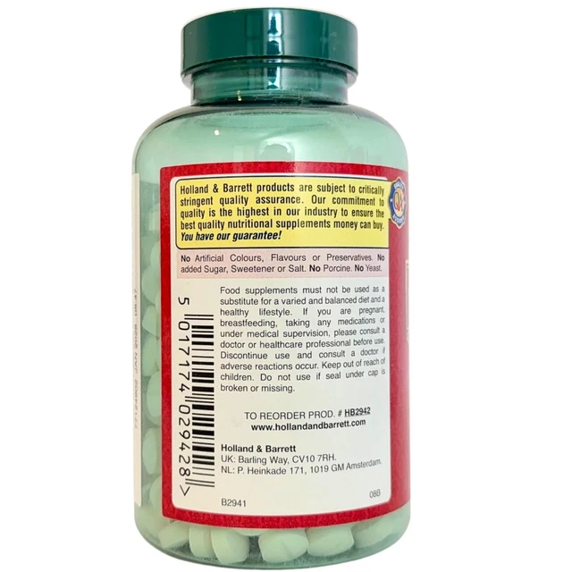 HOLLAND & BARRETT Apple Cider Vinegar 400 Tablets 300mg £13.60 ...