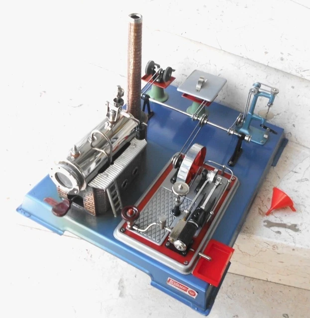 WILESCO D161 DAMPFMASCHINE-WERKSTATT mit 4 Antriebsmodellen und orginal ...