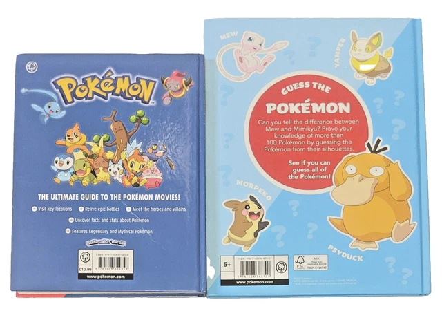 THE OFFICIAL POKÉMON Ultimate Guide + Guess the Pokemon By Pokémon Book ...
