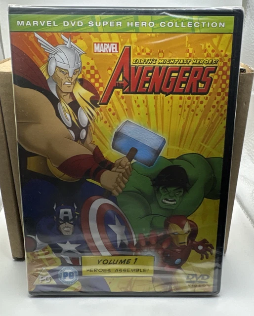 AVENGERS EARTH'S MIGHTIEST HEROES Volume 1 I DVD Brand New & Sealed ...