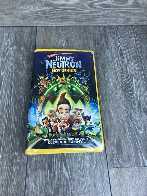 JIMMY NEUTRON BOY Genius VHS Nickelodeon 2002 £3.61 - PicClick UK