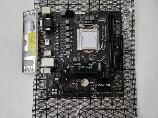 GALAX H510M MOTHERBOARD LGA 1200 10th & 11th Gen DDR4 M.2 USB 3 £43.86 ...