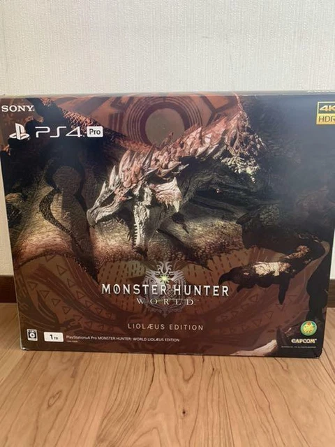 CONSOLE PLAYSTATION 4 Pro MONSTER HUNTER WORLD LIOLAEUS EDITION d ...