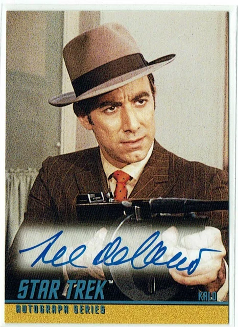 STAR TREK TOS Original Series Season 2 Autograph A53 Lee Delano as Kalo ...