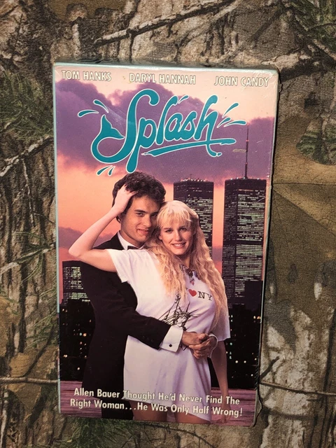 SPLASH 1983 VHS Tom Hanks John Candy Ron Howard Factory Sealed Mermaid ...