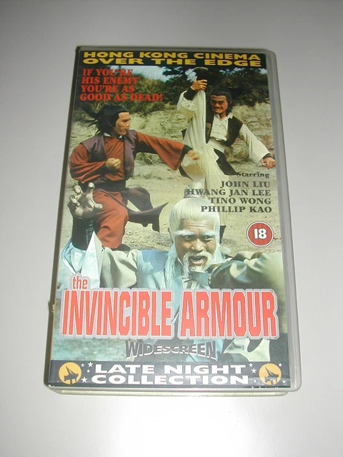 LAST EVER CHANCE: THE INVINCIBLE ARMOUR Kung Fu VHS video tape /Martial ...