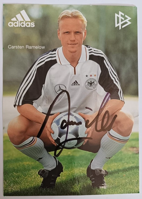 CARSTEN RAMELOW BAYER Leverkusen DFB WM 1986-1990 handsignierte ...
