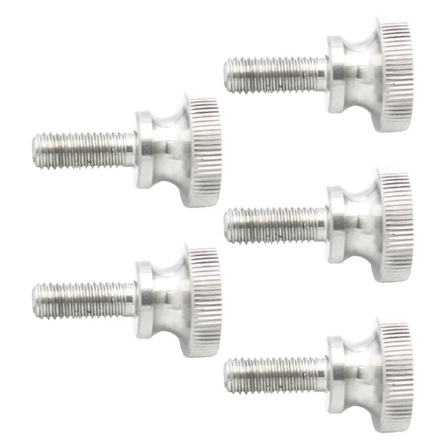 SECURE LOCKING M2 5 Stainless Steel Thumb Screw with Knurl Head (67 ...