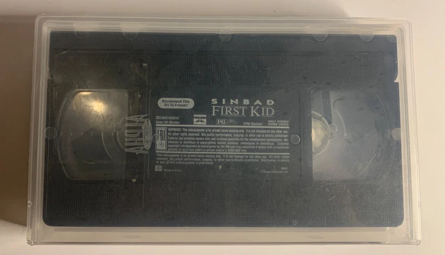 RARE HOLLYWOOD VIDEO Rental VHS Walt Disney 1996 Sinbad First Kid £7.60 ...