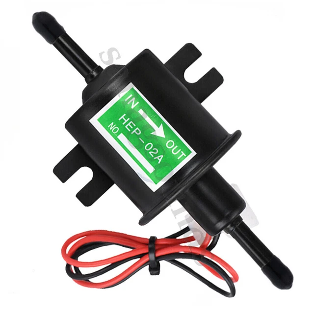 12V UNIVERSAL KRAFTSTOFFPUMPE Benzinpumpe elektrisch BenzinBaumaschinen ...