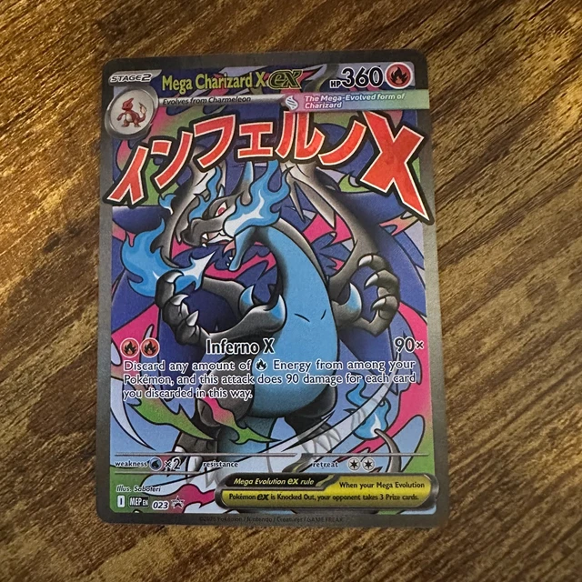 POKEMON PHANTASMAL FLAMES UPC MEGA CHARIZARD X EX #23 PROMO MINT $109. ...