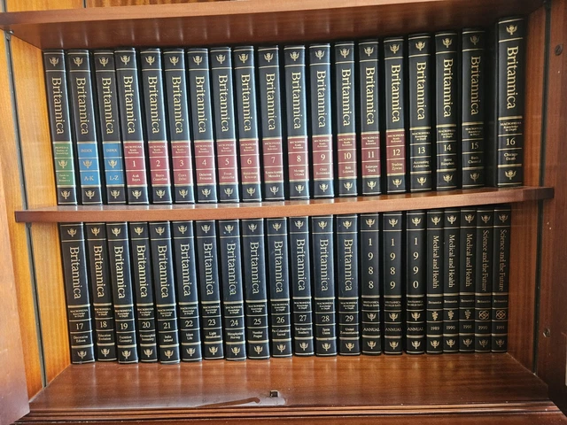 ENCYCLOPEDIA BRITANNICA 15TH Edition Full Set £172.28 - PicClick UK